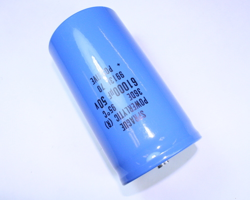 1x 61000uF 50V Large Can Electrolytic Aluminum Capacitor DC 50VDC 61 ...