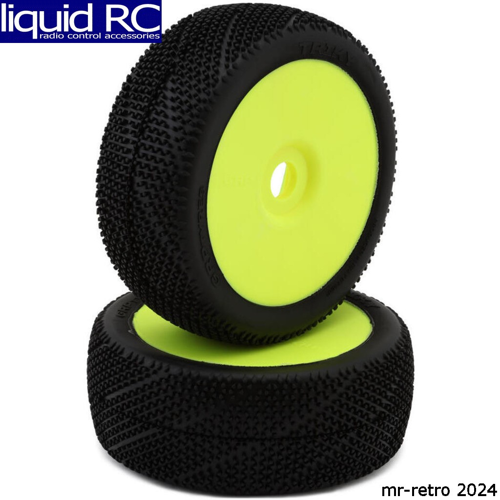 GRP GMY30-N35 1 8 BU TRIKY N35 Soft Tires w/Yellow Wheel / Foam Insert ...