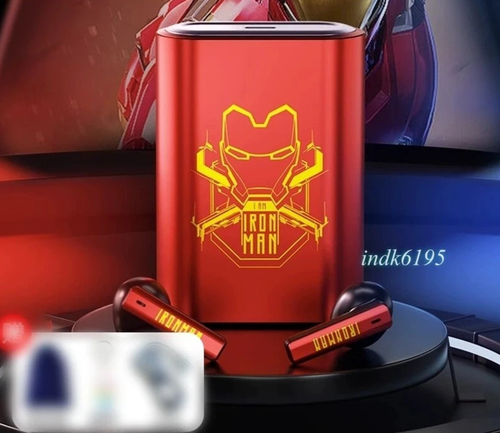 Marvel Avengers Iron Man/Captain America Bluetooth 5.3 Headset Wireless ...