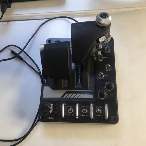 Logitech X56 HOTAS Advanced Control Fight System Mach | *Throttle ...