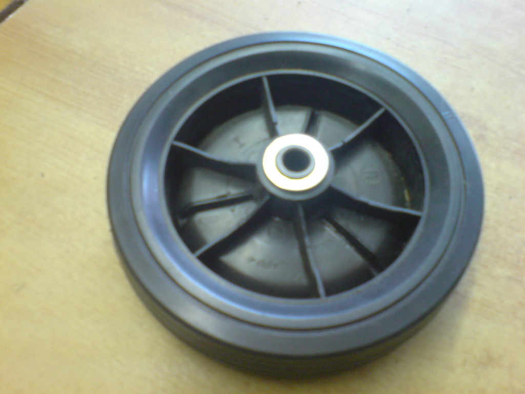 Hayter Genuine 111-1250 Wheel with Bearings for Lawn Mowers Harrier 48 ...