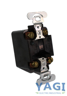 Eaton Arrow Hart 4272 AC-DC Heavy Duty Switch Double Pole Tope Wired ...