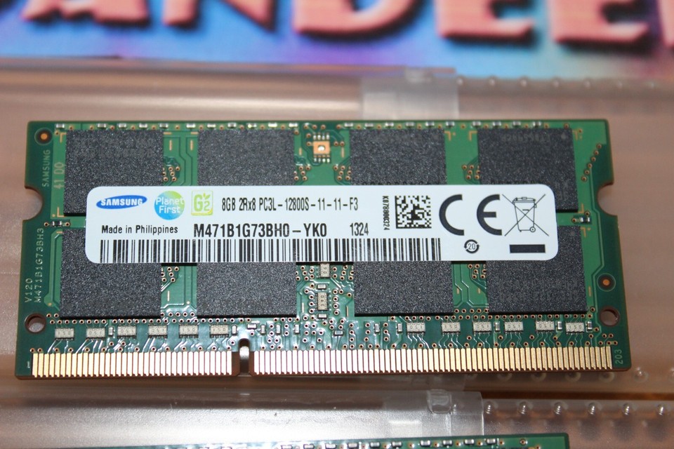 3 Piece Memory Sticks Samsung DDR3L 24GB Total Computer Networking ...