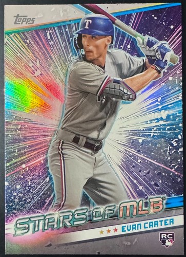 2024 Topps Series 2 Chrome Stars Of The MLB SMLB-47 - Evan Carter ...