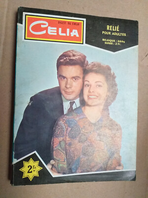 Roman-photos Celia digest en TBE Arédit 1964 | eBay