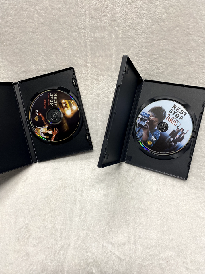 Rest Stop 1 & 2 DVD Lot Unrated Uncut Horror Movie Collection ...