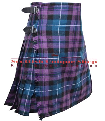 Scottish Handmade Traditional Pride of Scotland Tartan Kilt & Custom ...