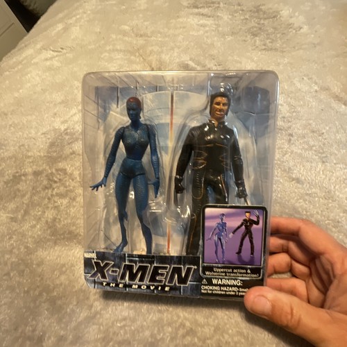 MARVEL X-MEN Mystique Rebecca Romijn Stamos Sealed On Blister 6” Figure ...