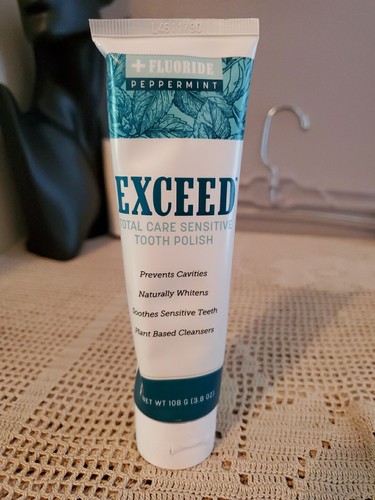 Melaleuca Exceed Total Care Tooth Polish Paste Fluoride Peppermint | eBay