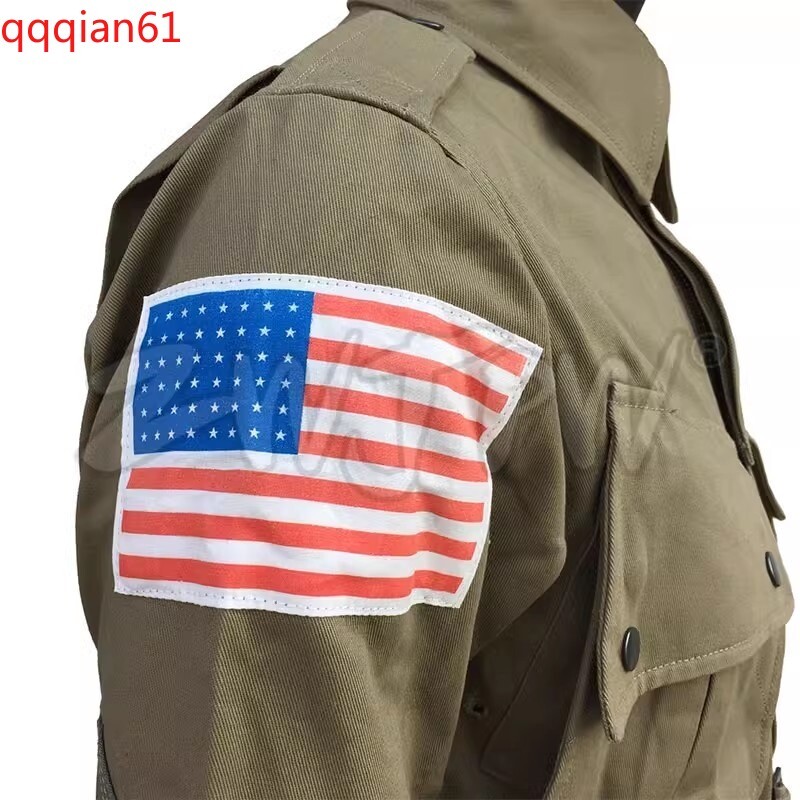 WWII Reproduction Film Props M42 Army Paratrooper Airborne Uniform ...