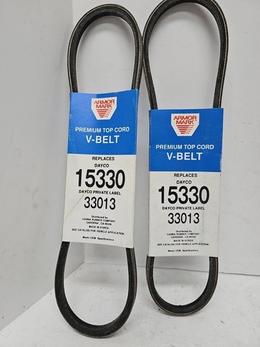 15330 Armor Mark Premium Top Cord V Belt Made In Korea Free Shipping X2 ...