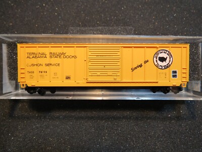 N - Roundhouse - 50' Standard Boxcar, Alabama Terminal TASD 78198 LN M ...