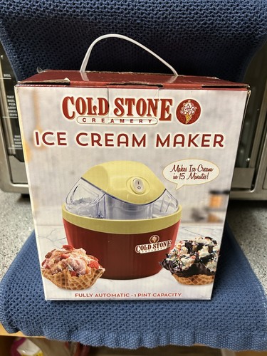 Cold stone Creamery - Ice Cream Maker - 1 Pint Fully Automatic(Box ...
