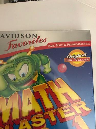 DAVIDSON MATH BLASTER 1 CD-ROM WINDOWS 95 3.1 MAC BRAND NEW IN BOX | eBay