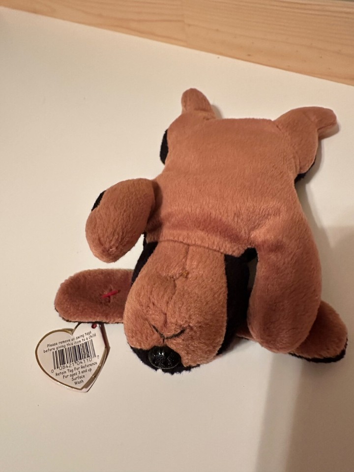 Ty Beanie Babies Doby the Doberman/ Very special/ rare tag! 8421041107 ...