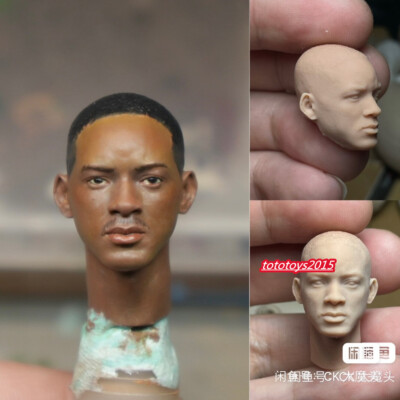 1:6 1:12 1:18 Will Smith With Head Sculpt Model For Male Figure Body ...