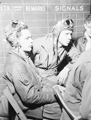 WW2 WWII Photo World War Two / USAAF 8th Air Force Crew England 1942 ...