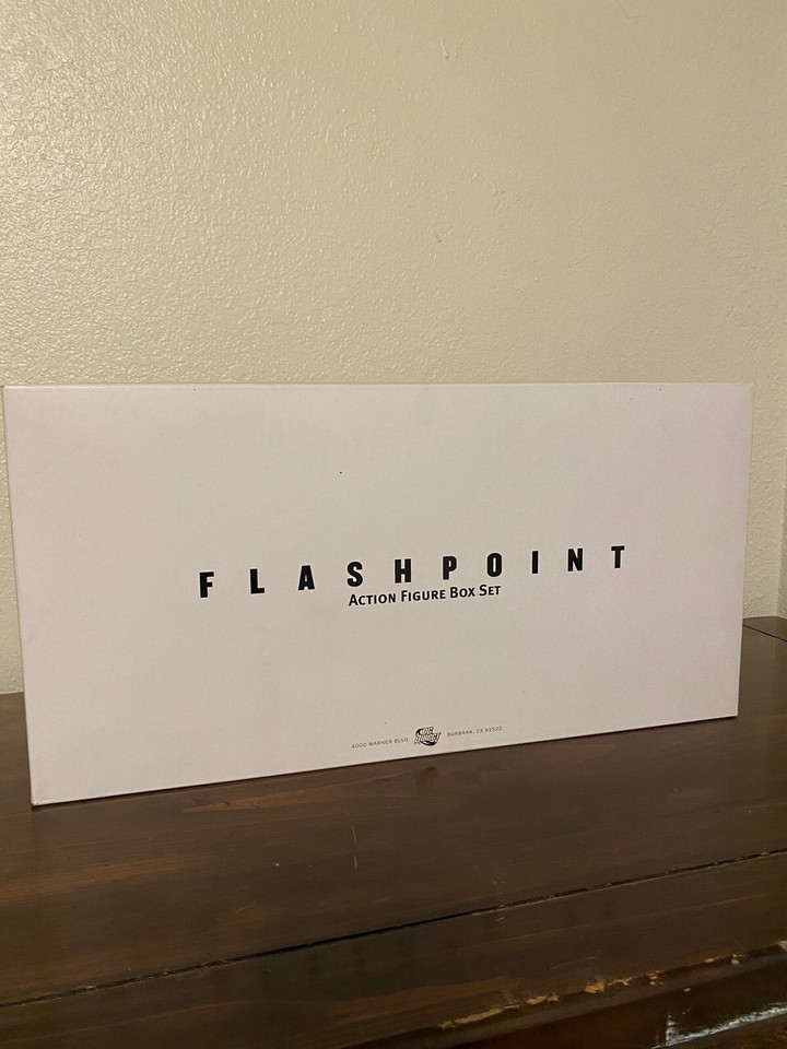 DC Exclusive Flashpoint Action Figure Box Set Cyborg Reverse Flash SD ...