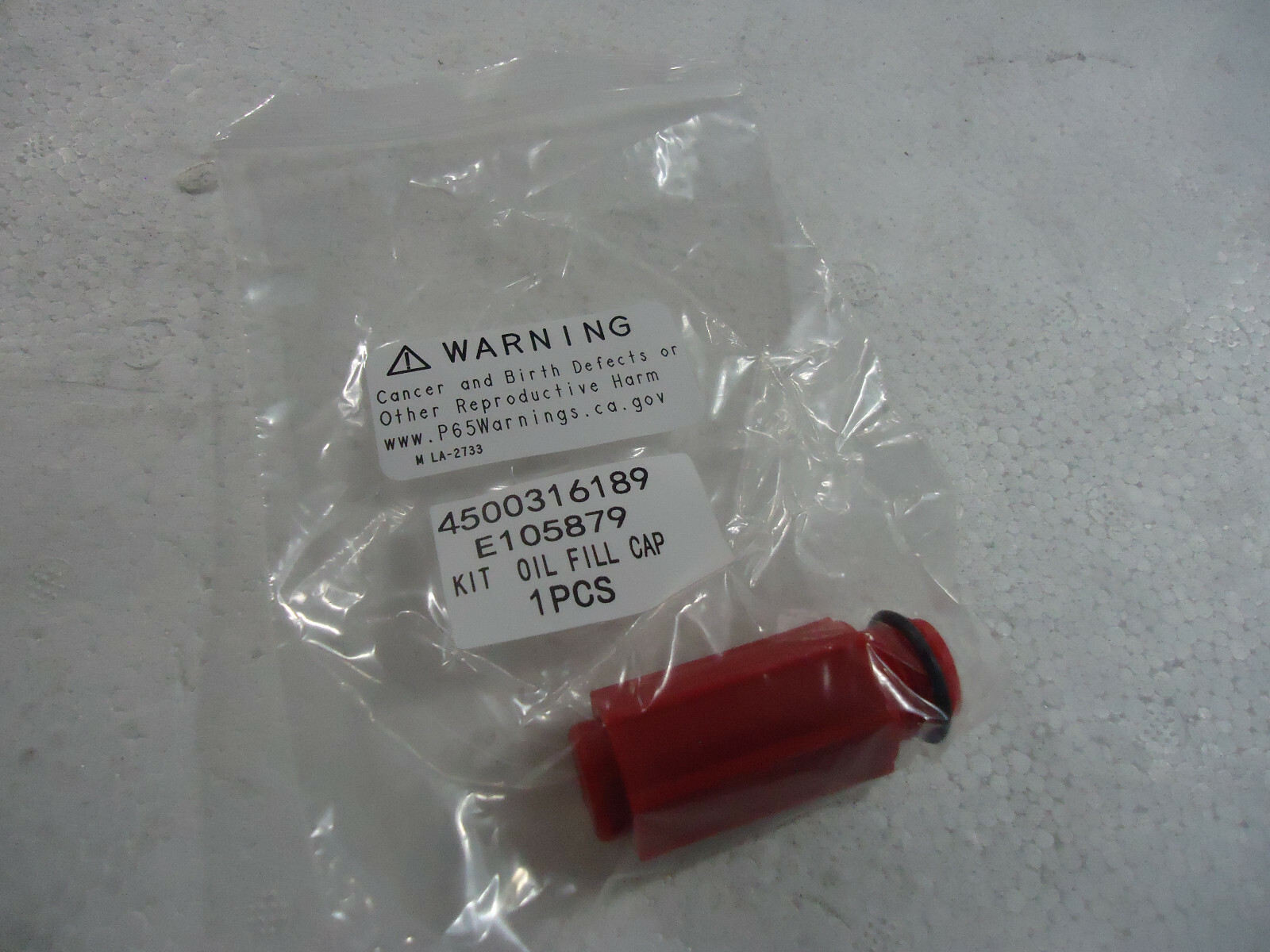 Husky E105879 Replacement Oil Fill Cap 1/4 in. Portable Air Compressors ...