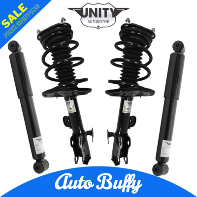 Front Struts & Rear Shocks Absorber (4PC) Fits 2006 - 2012 Toyota Rav4 ...