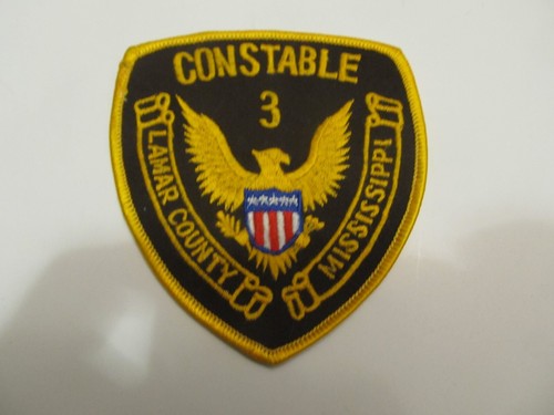 Mississippi Lamar Co Constable Patch | eBay