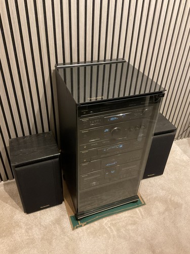 Technics SU-X102 Hi-Fi Stack System With Speakers and cabinet | eBay UK