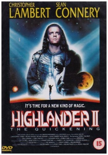 Highlander 2 - The Quickening (DVD) Christopher Lambert Sean Connery ...