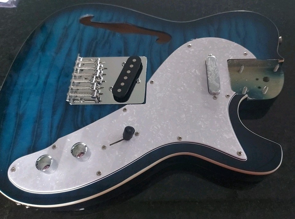 NEW LOADED Thinline Tele Style BODY Telecaster FAST SHIPPING! VERY NICE ...