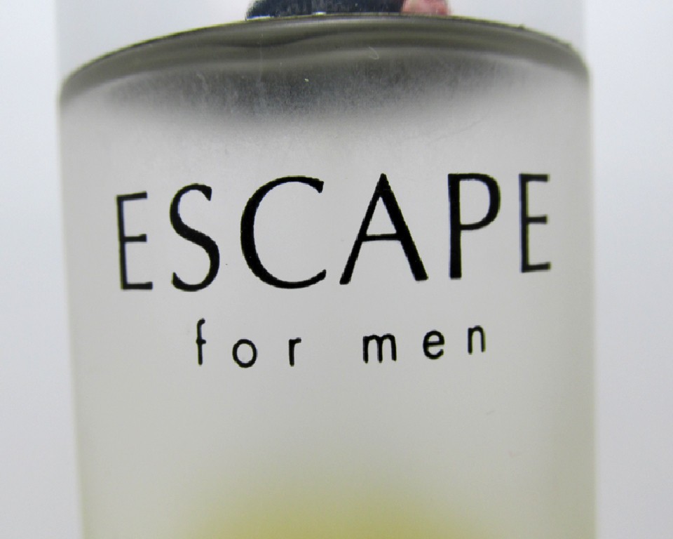 Vintage ⭐ESCAPE for Men⭐Calvin Klein Original Frosted Bottle Cologne ...