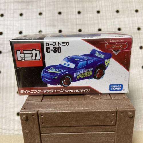 Tomica Cars C-30 Lightning McQueen Fabulous Type Diecast Toy Boxed | eBay