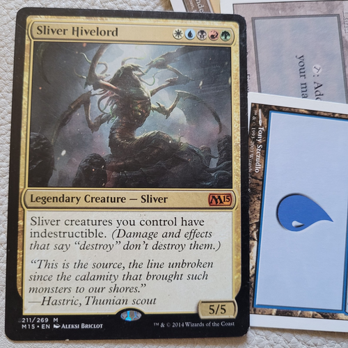 Sliver Hivelord Custom Commander Deck EDH ALL 100 MTG Cards Authentic ...