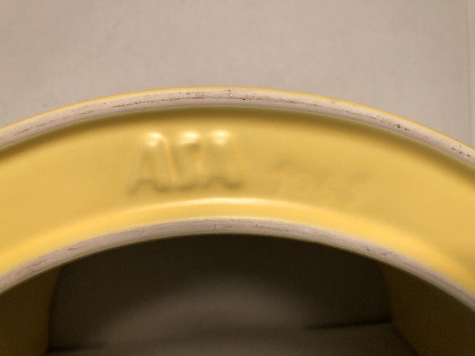 IKEBANA CERAMIC VASE ASA GERMAN POST MODERN POTTERY YELLOW | eBay