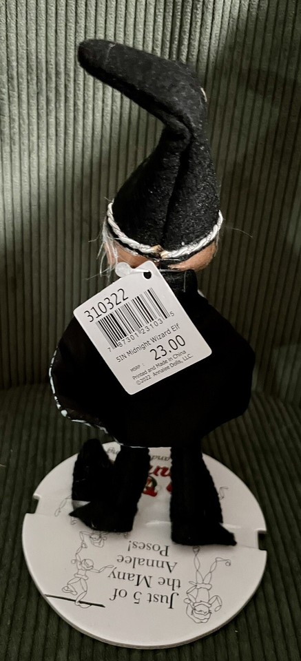 New Annalee 5-inch Midnight Wizard Elf | eBay