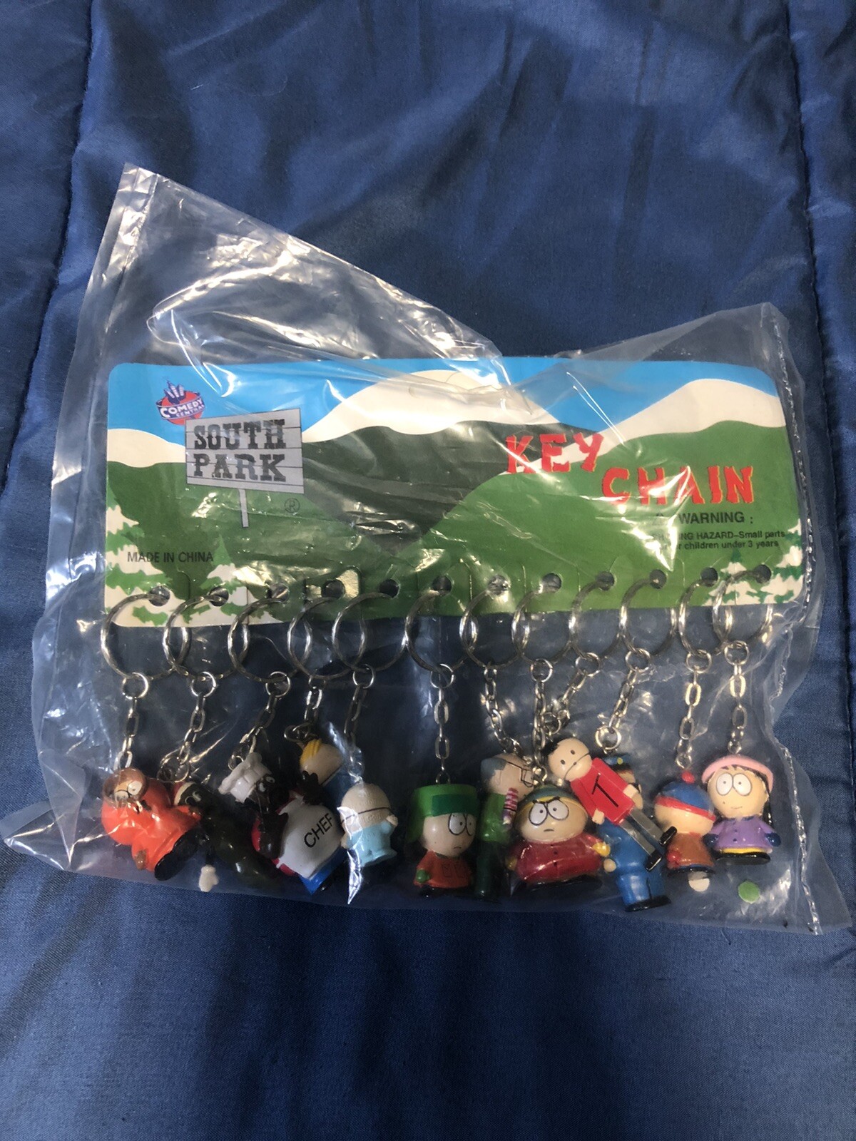 1998 South Park Keychains With Store Display Tag. Brand New!!! One Of A ...