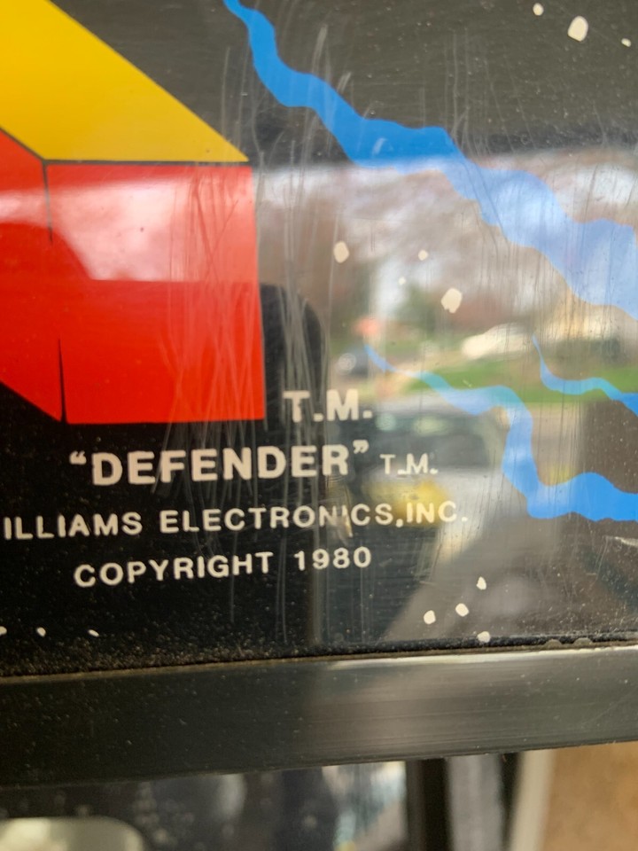 Williams Defender arcade game | eBay