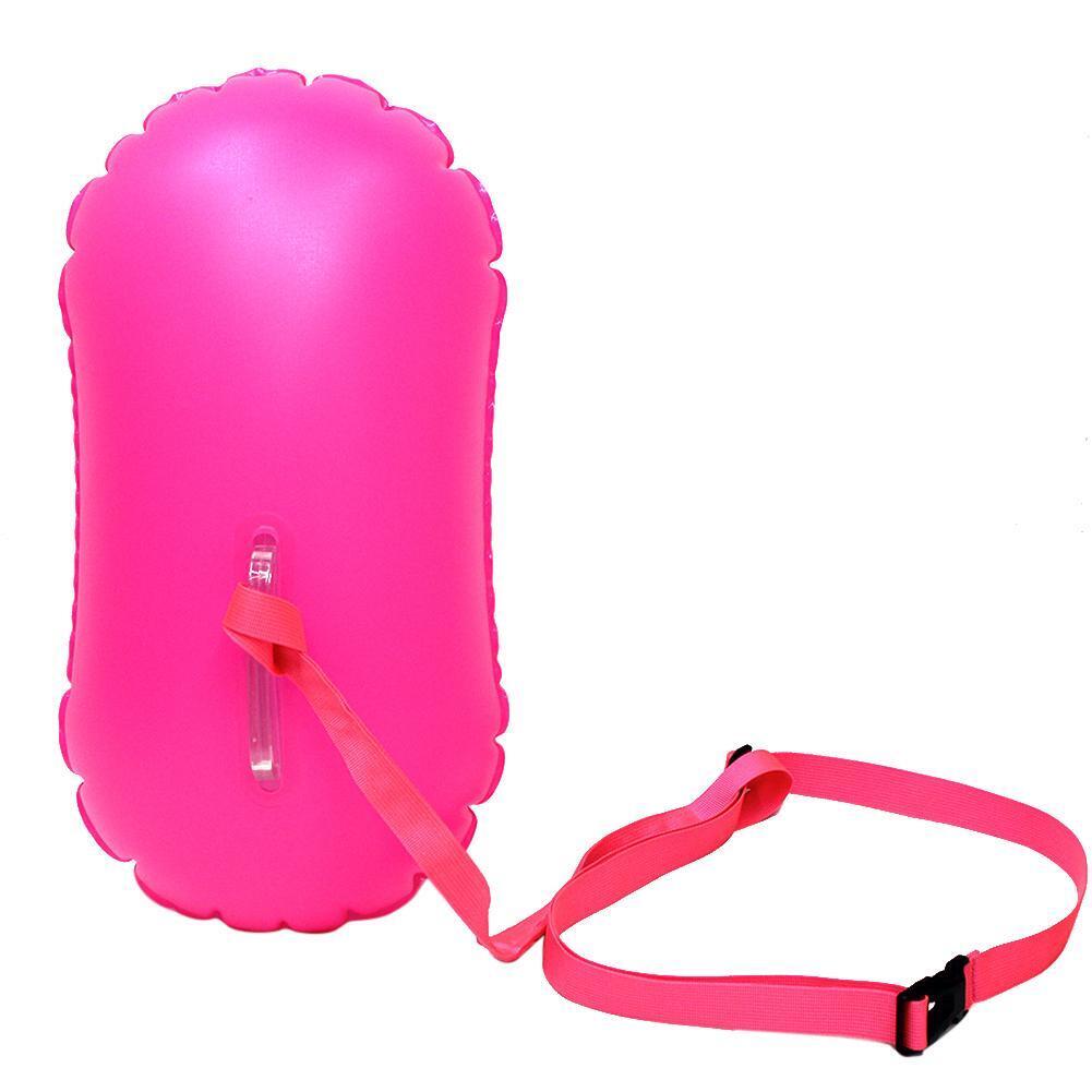 Inflatable Swimming Float Air Dry Bag Pvc Buoy Water Sport Bag Orange