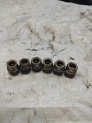 6 ORIGINAL DOUBLE THREAD ACORN 14x1.5MM SILVERADO SIERRA TAHOE YUKON ...