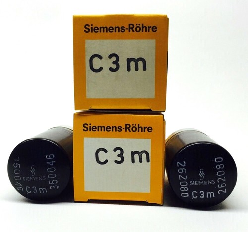 Matched Pair C3m Siemens NOS German Valve Tubes | eBay