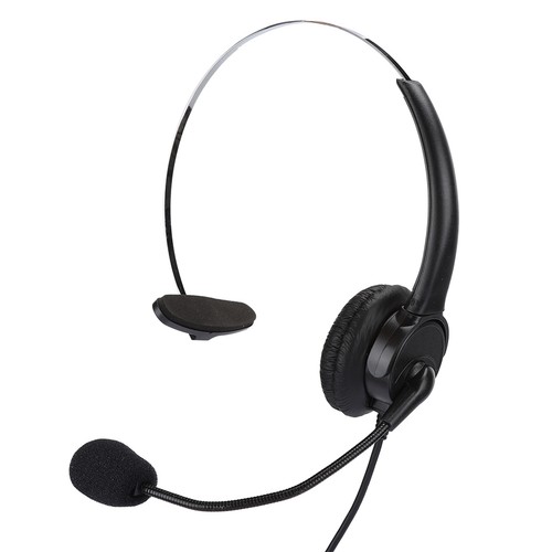 Monaural Headset With Mic For Landline Telephone Home Use | eBay UK
