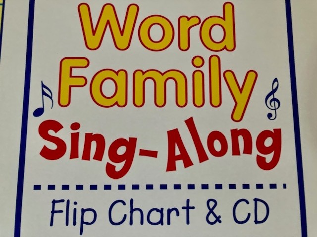 Pre-Owned Word Family Sing-Along : 25 Fun Songs Set/with CD Great Deal ...