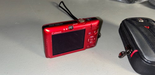 Canon PowerShot SD780 IS Digital Elph Camera Bundle 12.1MP in RED ...