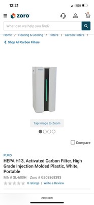 Puro Air Purifier SL600H EU | eBay