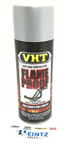 VHT SP106 FlameProof Flat Silver Paint, Header Paint Silica Ceramic ...