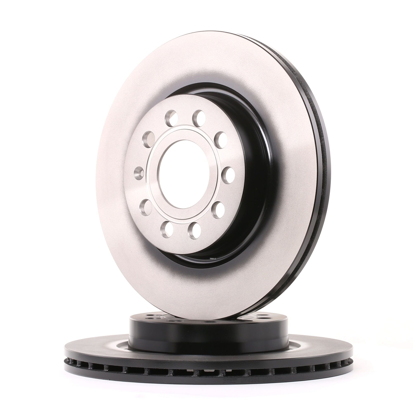 TRW Front Brake Disc Rotors 280mm DF4294S fits VW Golf Mk5 1.9 TDI 1.6 ...