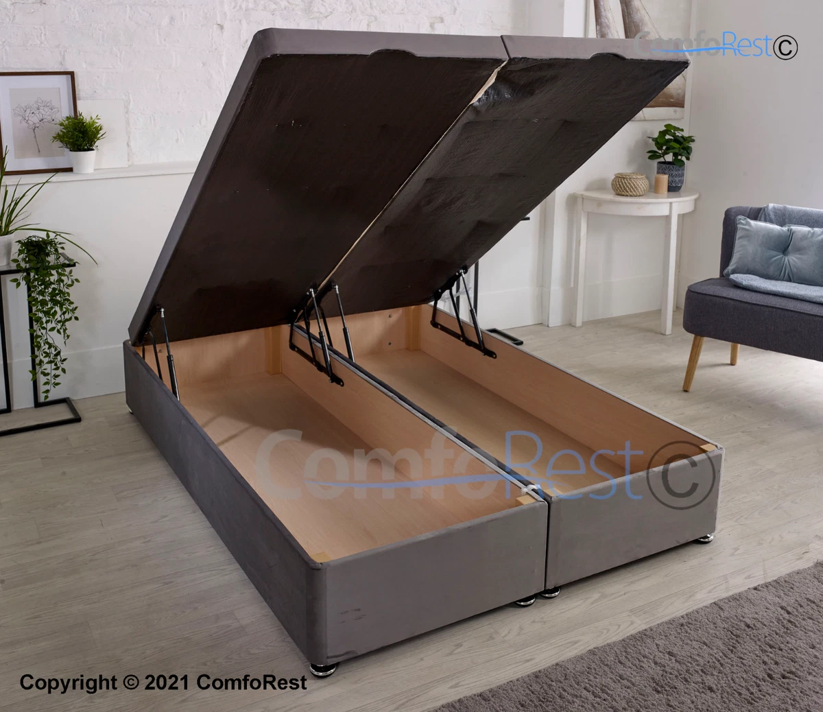 Divan Sofa With Storage | Baci Living Room