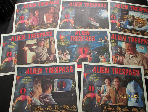 ROBERT PATRICK: (ALIEN TRESPASS) ORIGINAL 2009 MOVIE LOBBY CARD SET ...