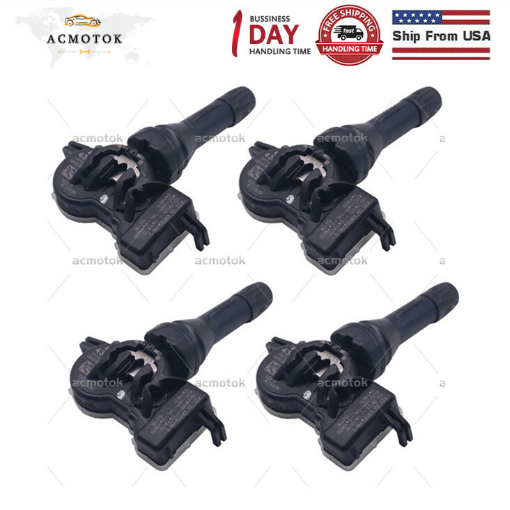 (4) For Dodge Jeep Tpms Tire Pressure Sensor-Tire Pressure 68252493Ab ...
