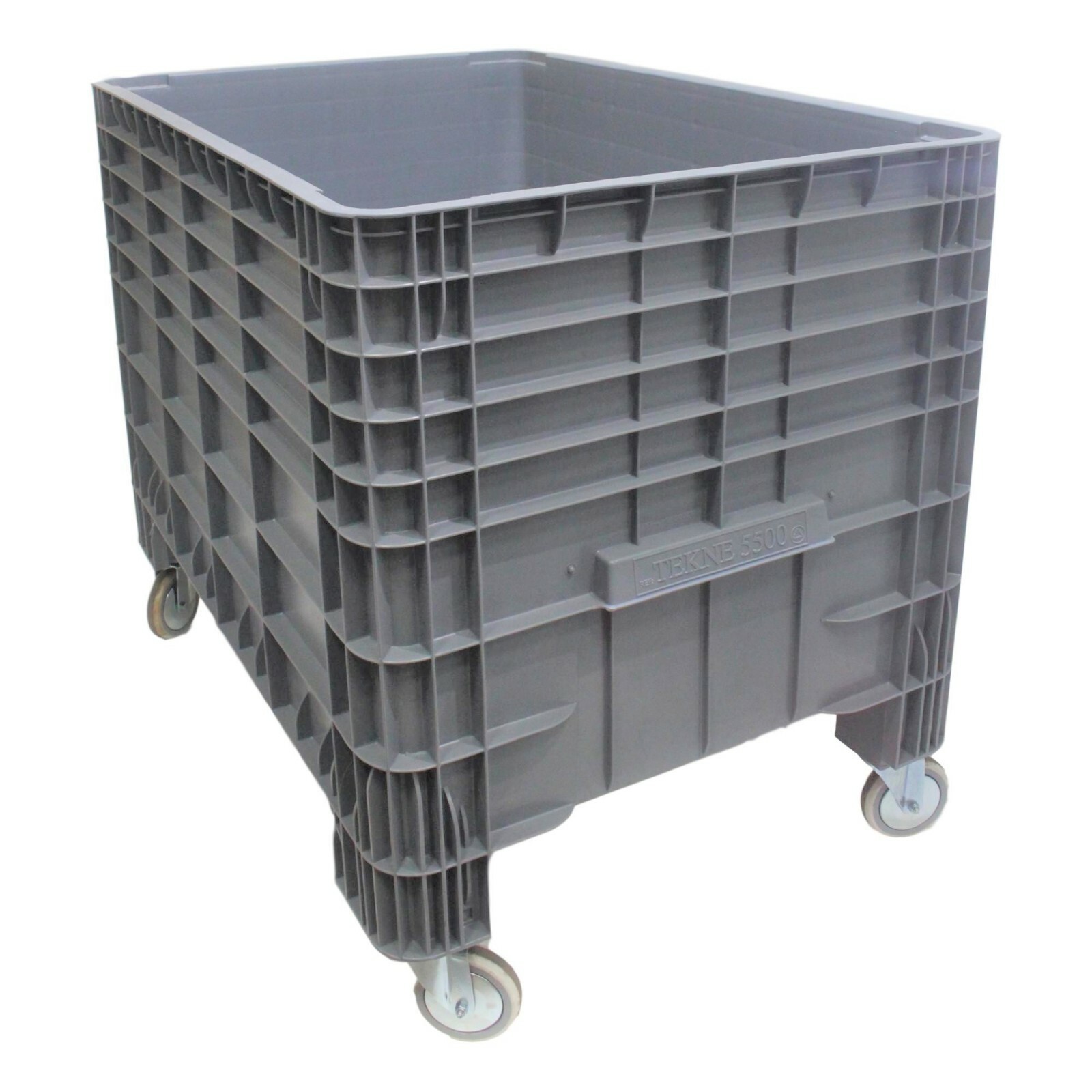 NEW Strong Plastic Euro Pallet Storage Box Boxes 1200x800x800mm Static ...