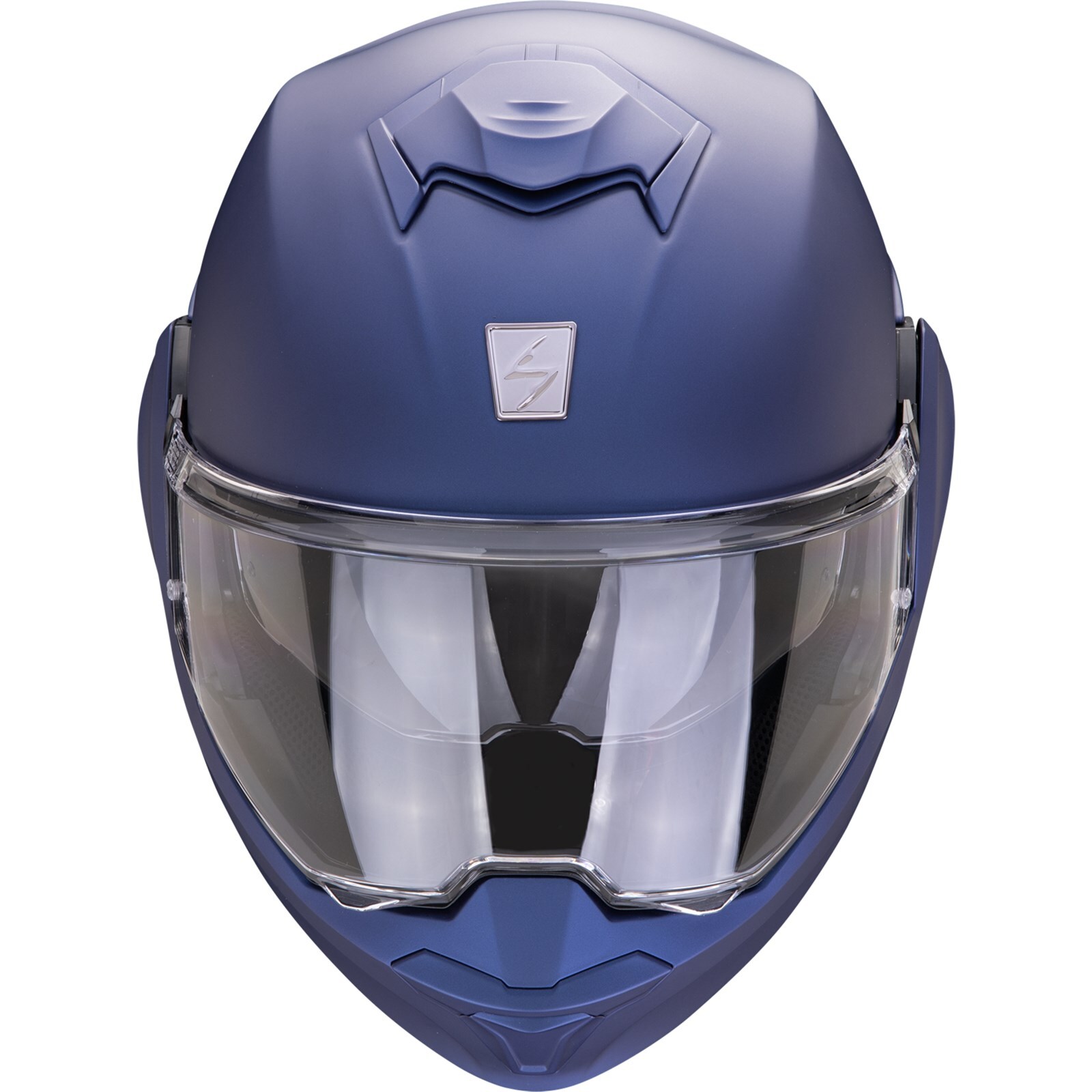 Motorrad Helm Klapphelm M - Scorpion EXO-Tech EVO PRO Solid - blau ...
