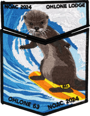 Boy Scout OA 63 Ohlone Lodge 2024 NOAC Flap Set | eBay